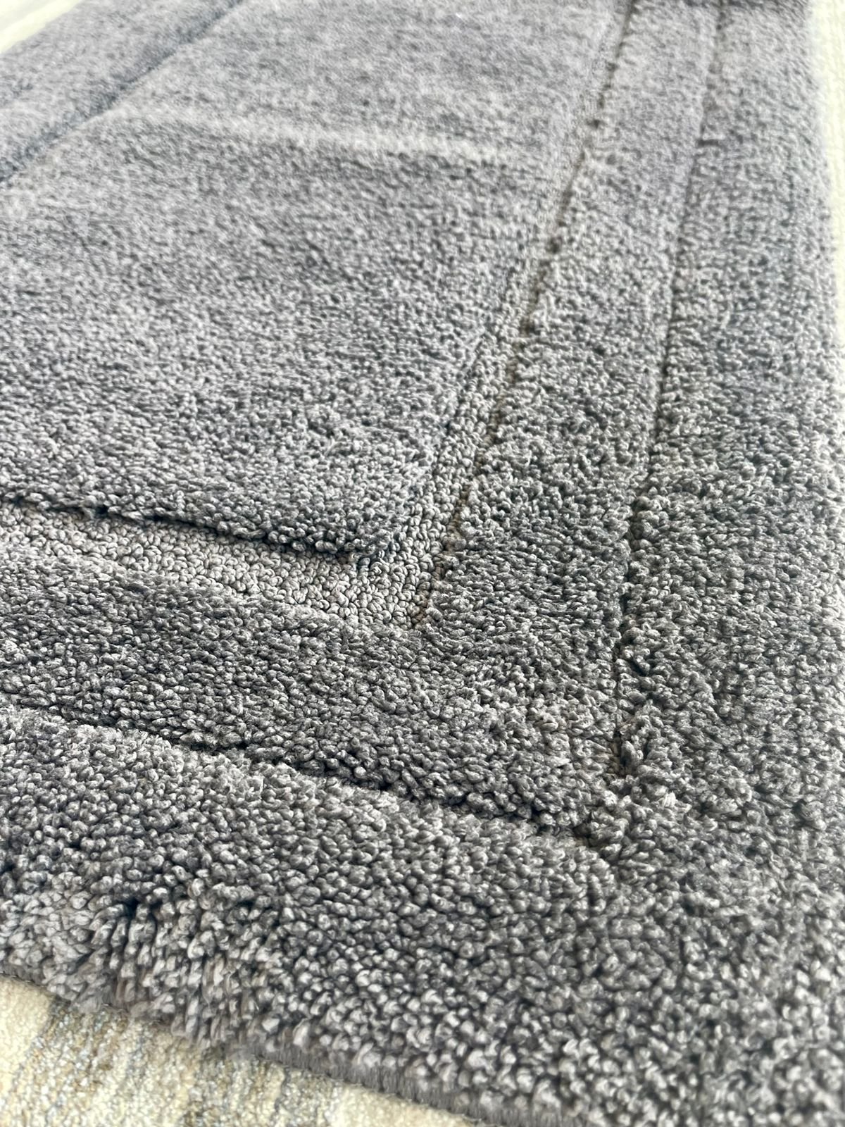 Tapete Banheiro Cinza Ébano